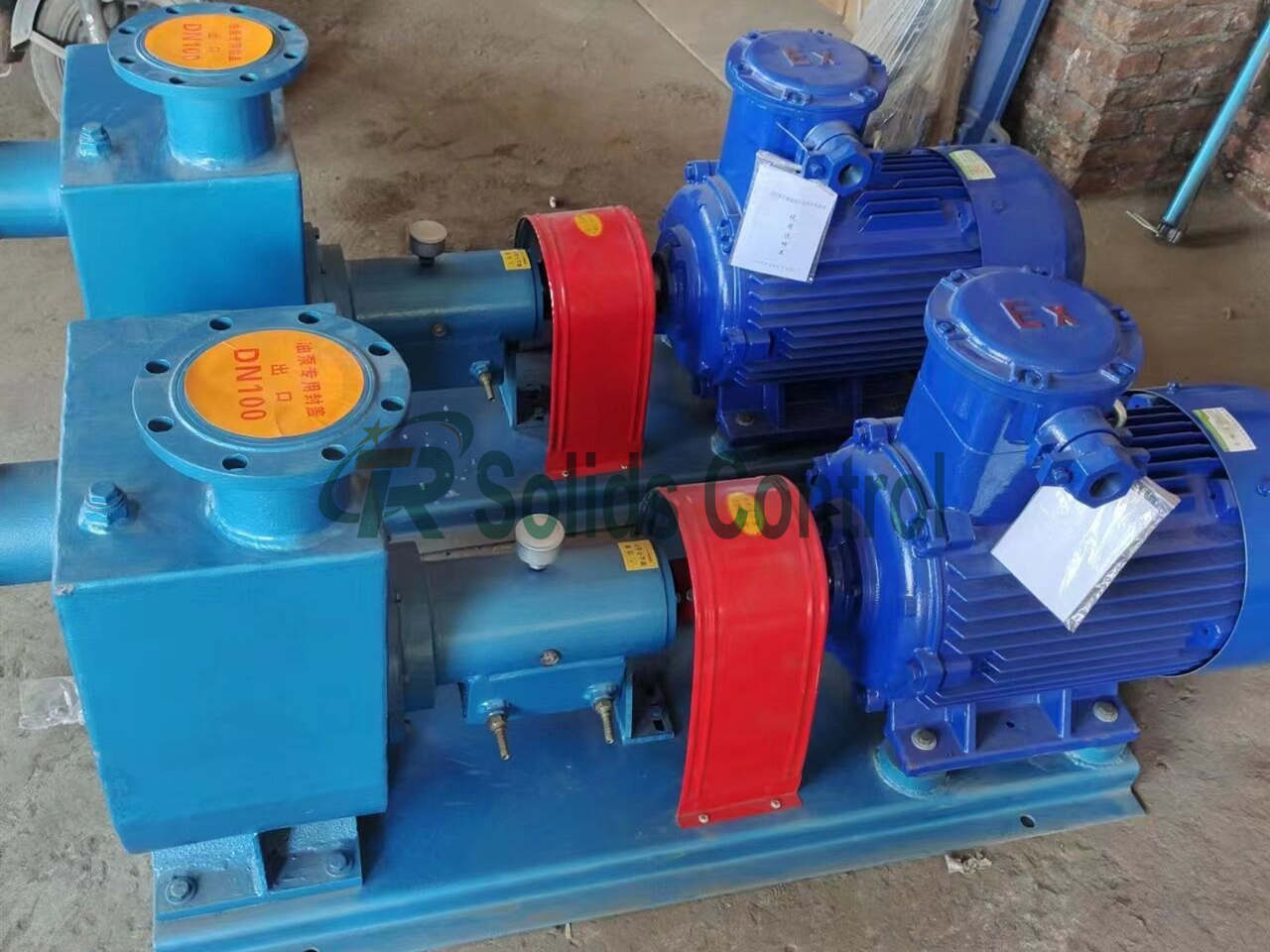 2 Sets of 60Hz Self-priming Pumps to Nigeria | Shaker Screens